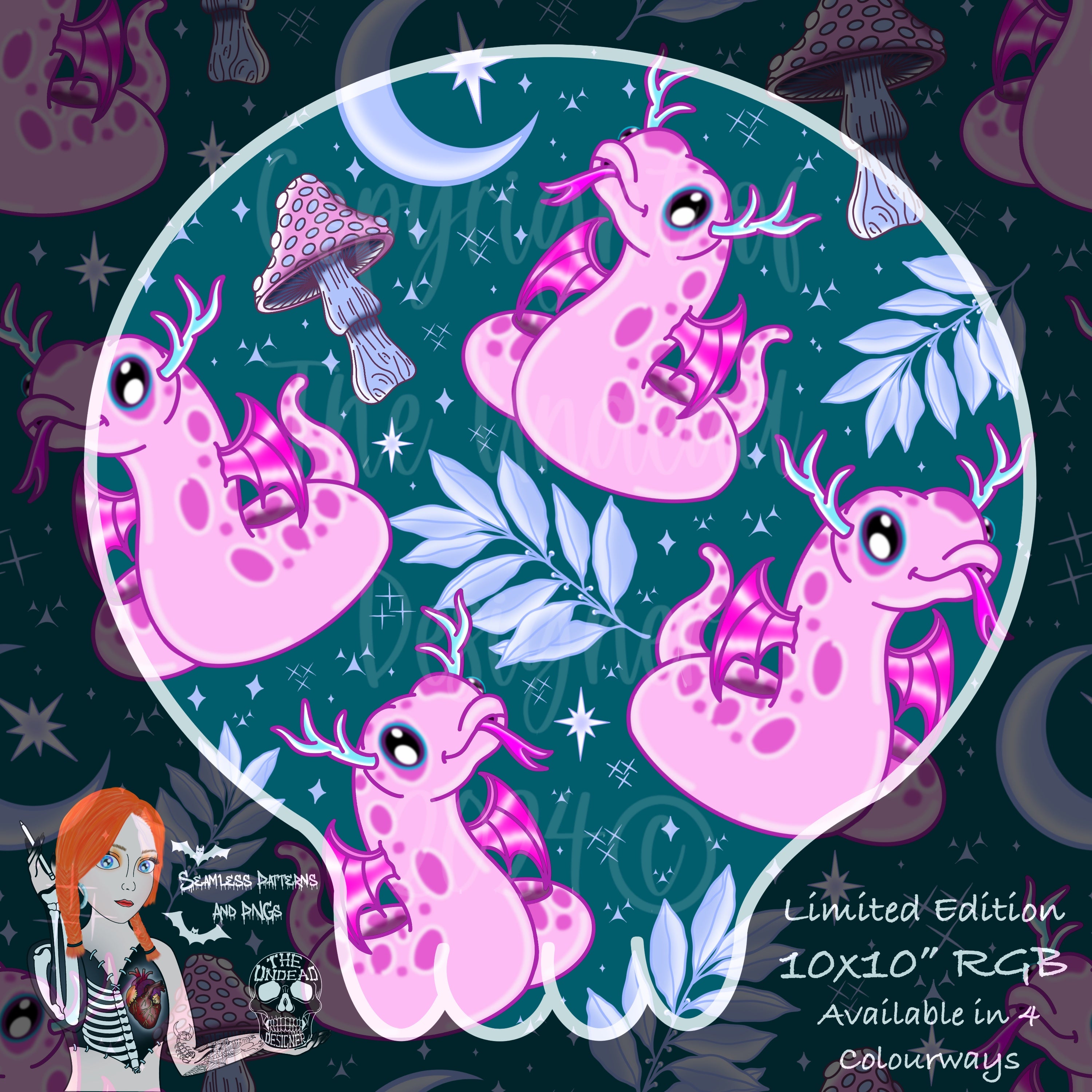 Cottagecore Snake Seamless – The Undead Designer